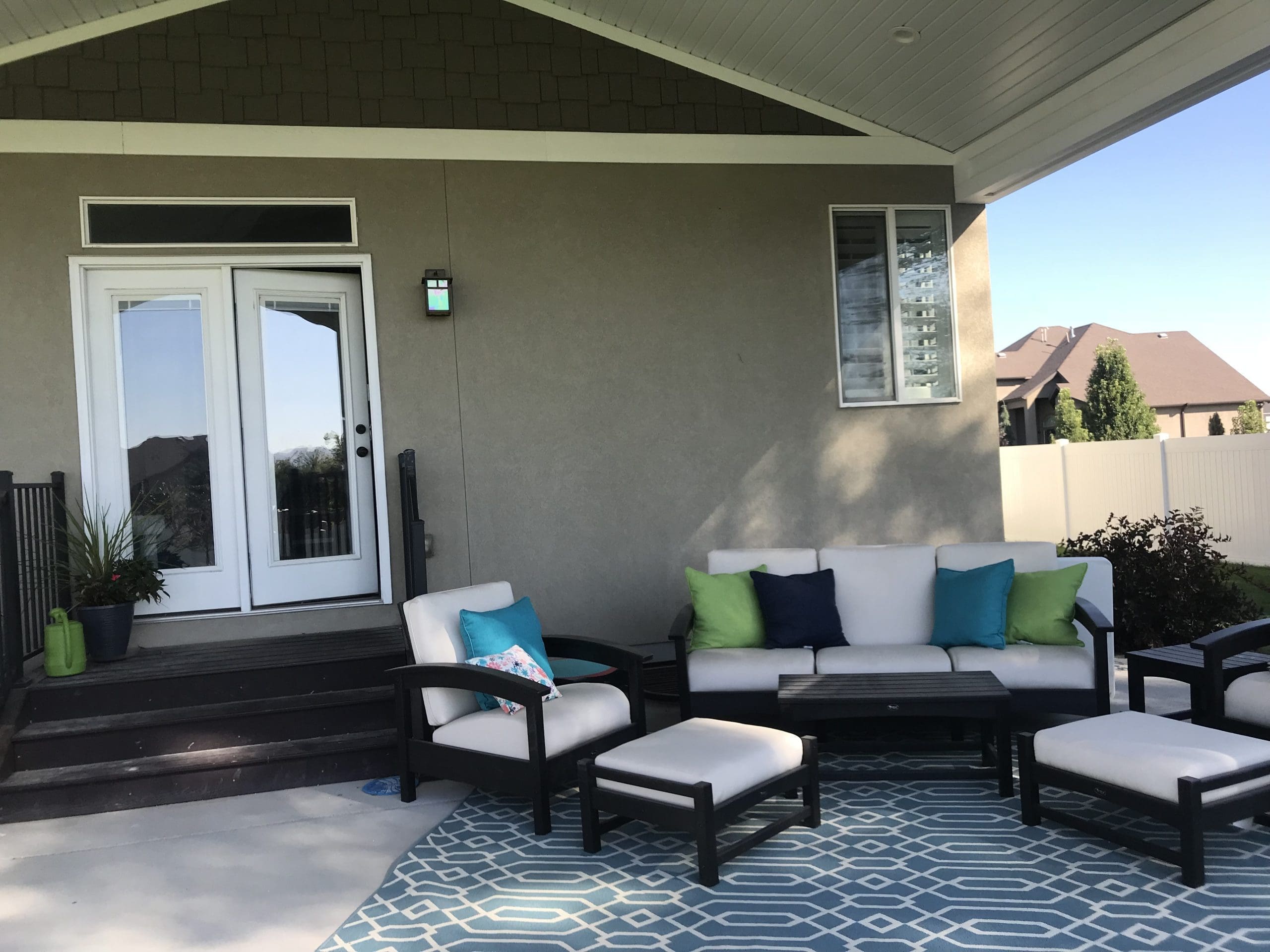 Custom Outdoor Deck Roofing in Utah by Blackrock Decks