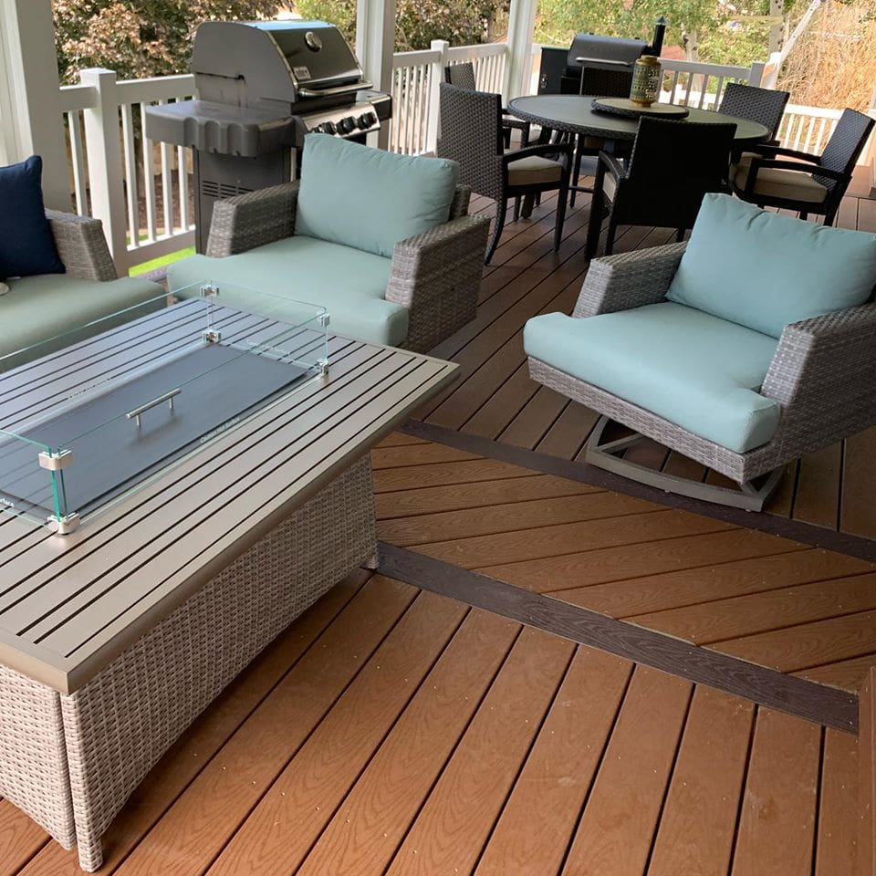 Trex Select Deck Gallery - Blackrock Decks