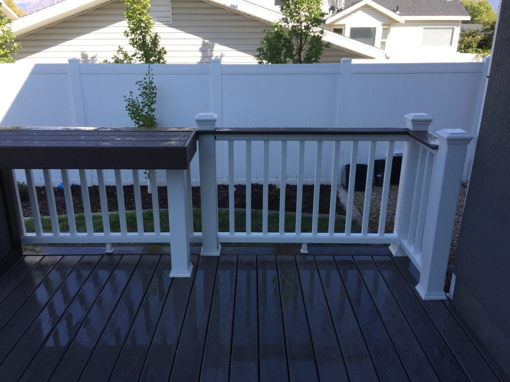 Trex Transcend Railing Ideas in Utah by Blackrock Decks