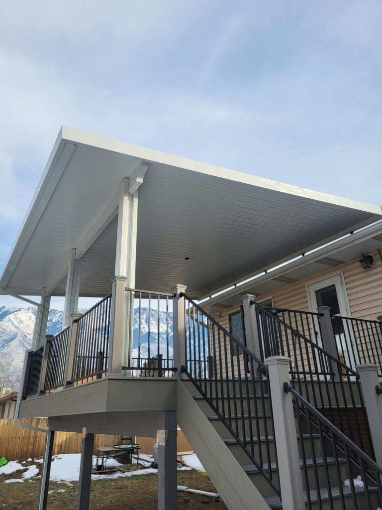 Trex Transcend Railing Ideas in Utah by Blackrock Decks