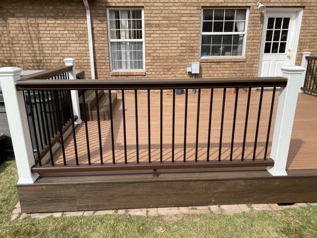 Trex Transcend Railing Ideas in Utah by Blackrock Decks