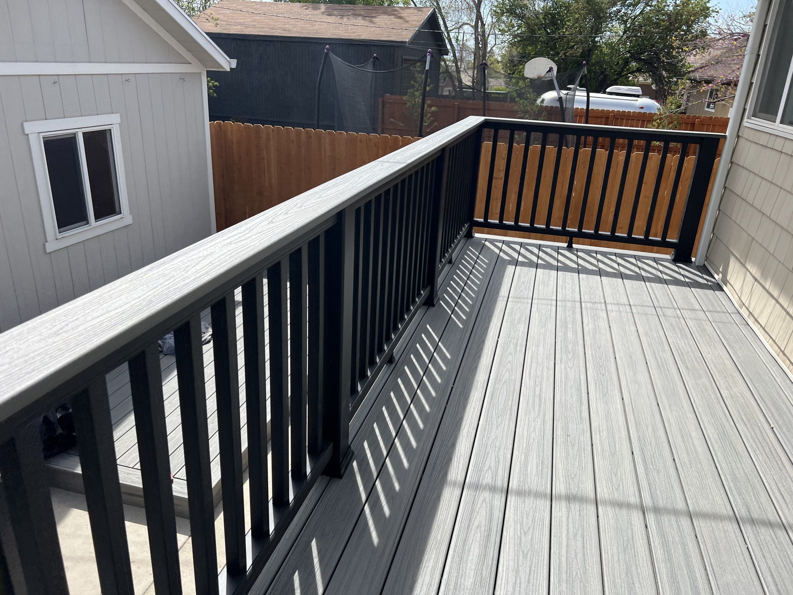Trex Transcend Railing Ideas in Utah by Blackrock Decks