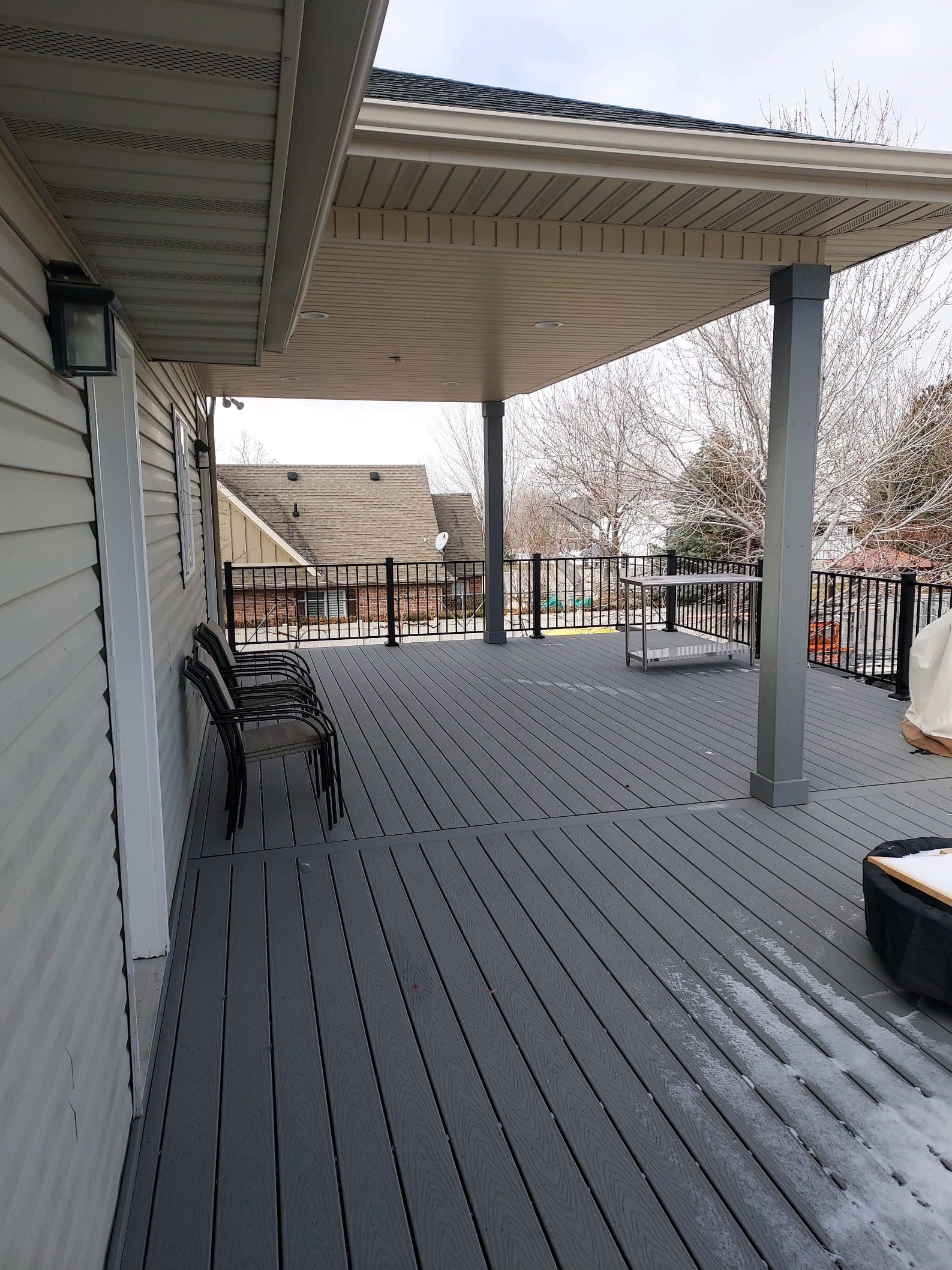 Custom Outdoor Deck Roofing in Utah by Blackrock Decks